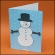 Snowman – Pull-the-tab card to download and make – Rob Ives
