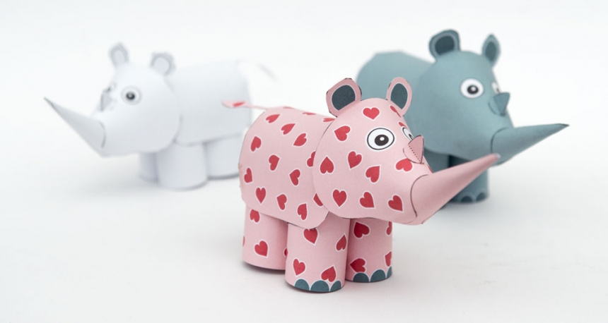 Rhino to download and make – Rob Ives