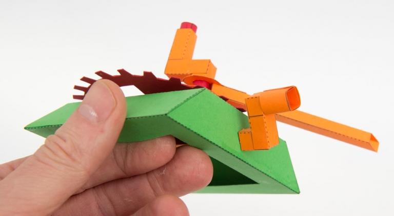 Gear / Crank Mechanism to Download and Make – Rob Ives