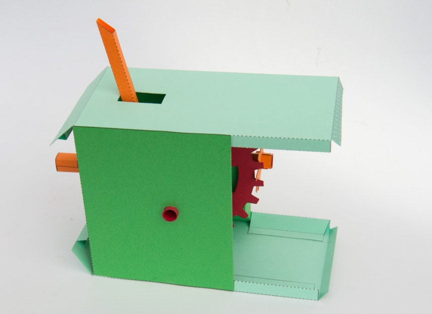 Gear / Crank Mechanism to Download and Make – Rob Ives