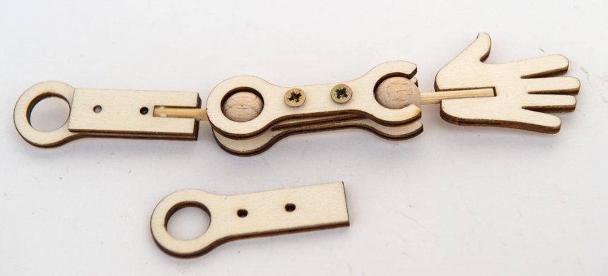 Laser-cut Arm – Rob Ives