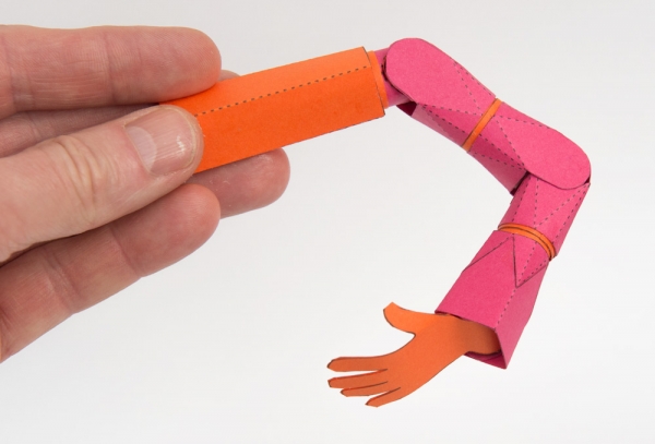 Poseable Paper Arm – Design Complete – Rob Ives