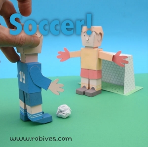 Paper Soccer Players to Download and Make – Rob Ives