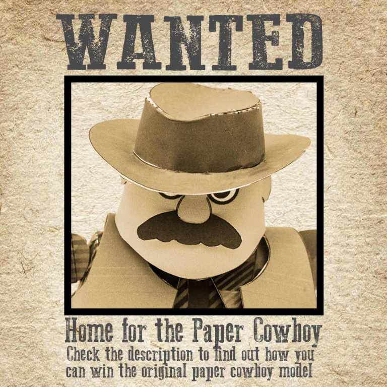 Can You Provide a Home for the Paper Cowboy – Rob Ives