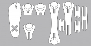 Laser-cut Poseable Person First Draft – Rob Ives